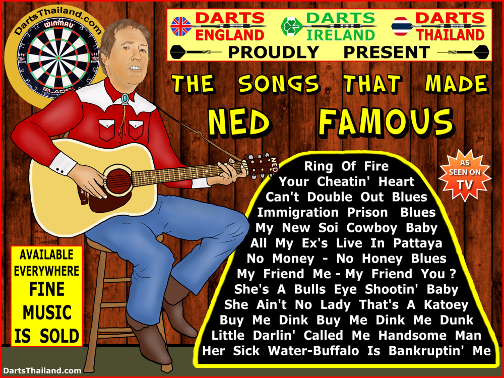 Ned Sings Darts Songs