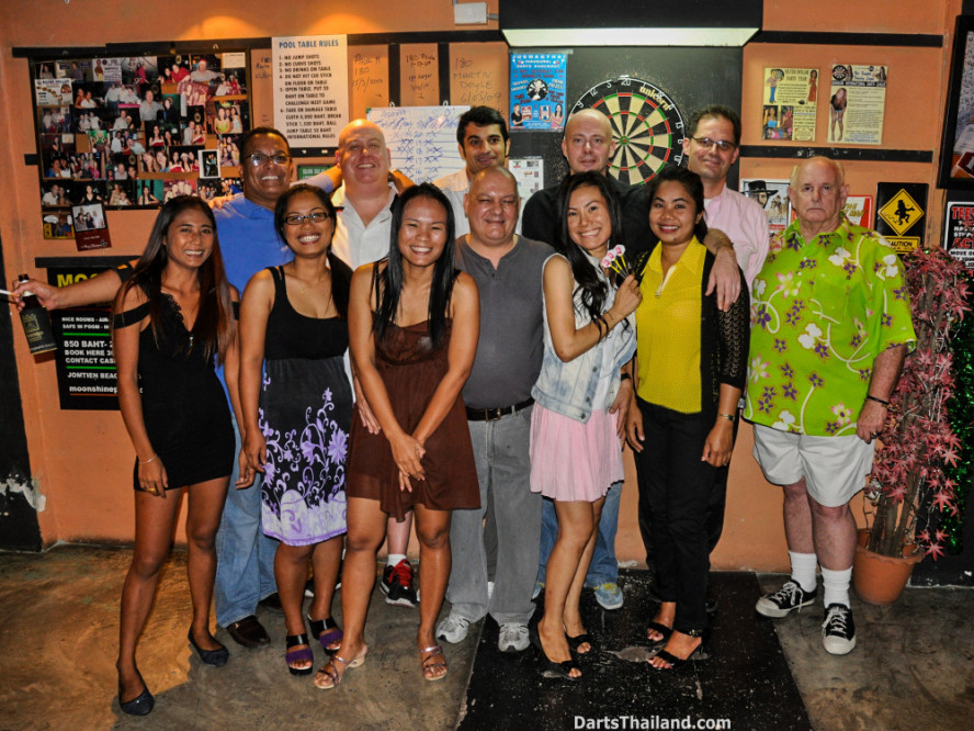 Neds Dartboard Setup - DartsThailand