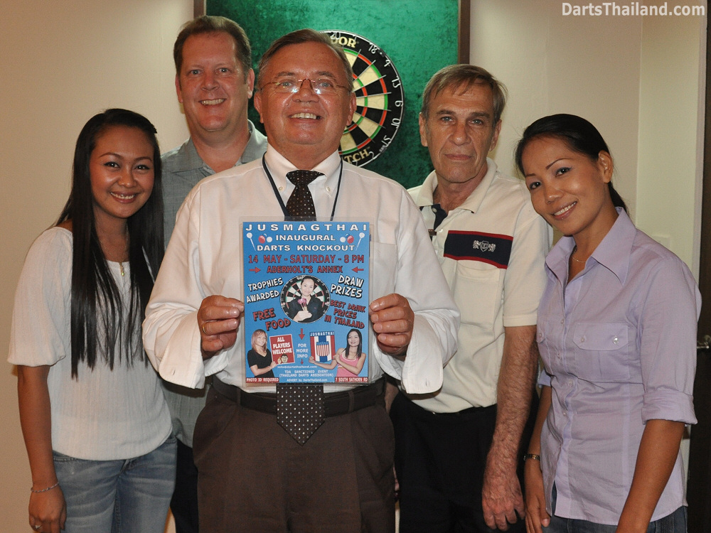 Justmagthai Inagural Darts Knockout – DartsThailand